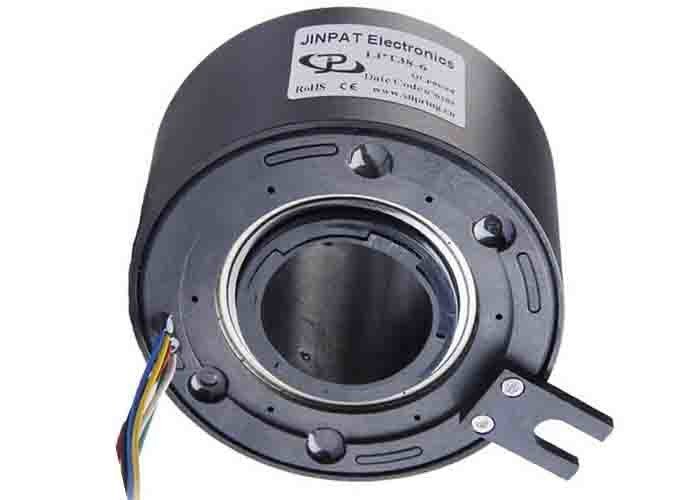 Jinpat Hallow Shaft Slip Ring Inner Diameter38.1mm Through Bore Slip Rings Precious Metal Contacts