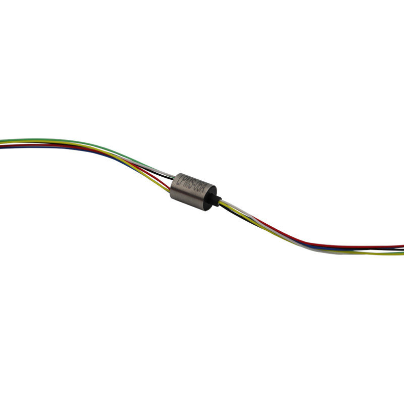 6 Circuits Super Miniature Slip Ring 100 Rpm Continuous Superior Handling of Low Level Control Signals