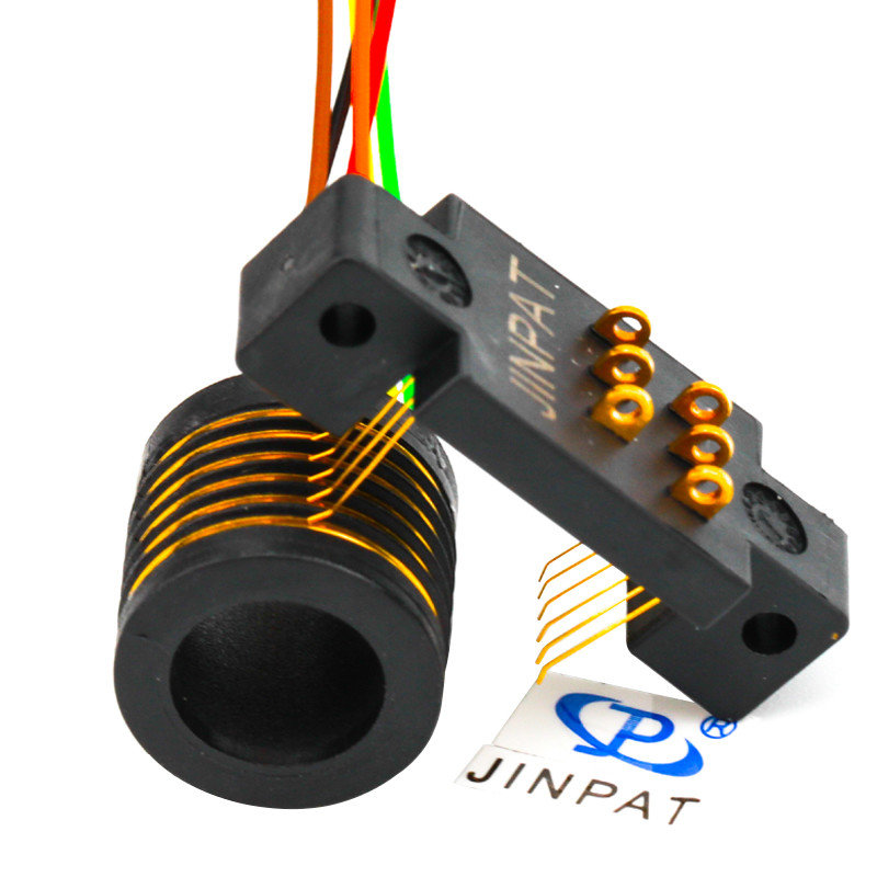 6 circuits 2A / Wire Separate Slip Ring Outer Diameter 14.73 mm for Medical Equipment