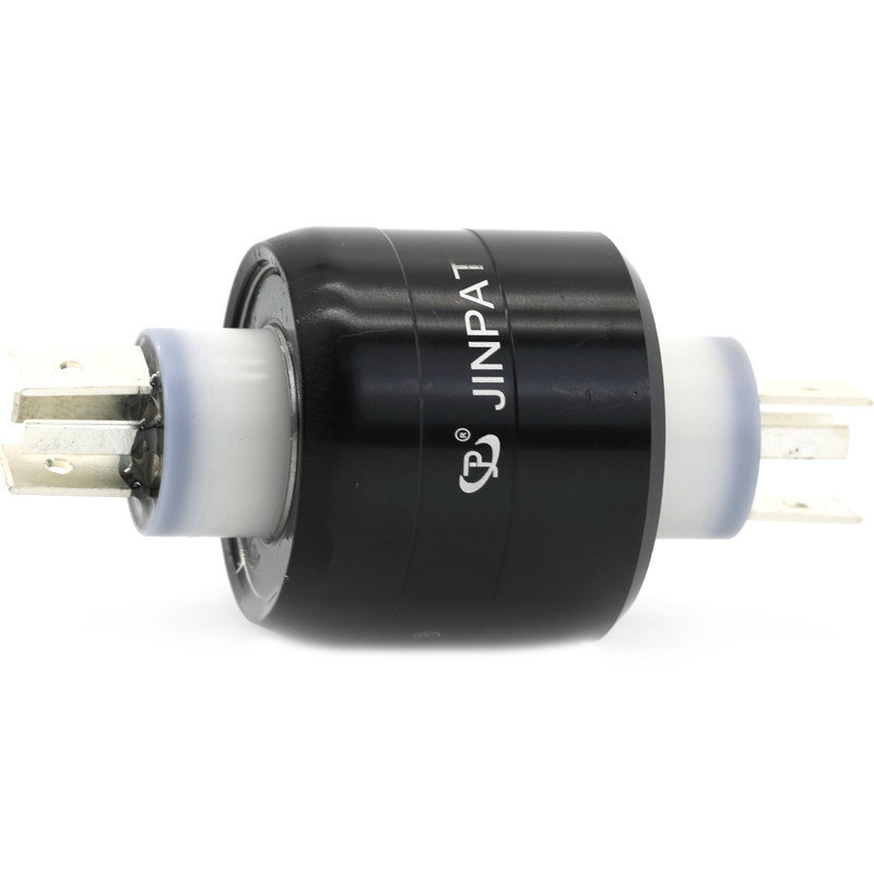 4 Poles Rigorous Mercury Slip Ring Rotary Joint Environment-Friendly Performance with Special Sealing