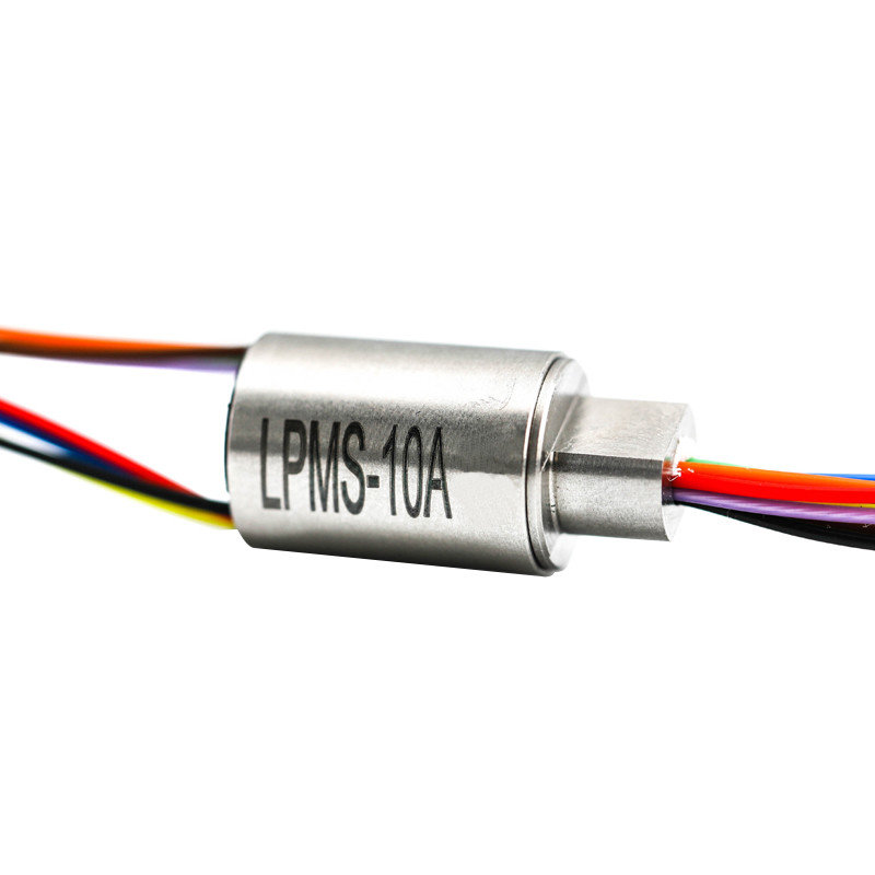 10 A and Outer Diameter 10mm Compact Slip Ring for Handheld Cloud Terminal Pan-Tilt Camera Mounts