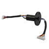 Mini Electrical Slip Ring 1 Amps Per Circuit 240V Voltage with Gold to Gold Contacts for Process Control Equipment