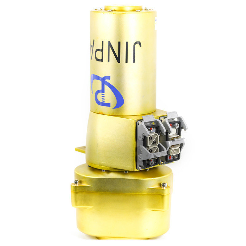 6 Circuits IP65 Wind Turbine Slip Ring  Precious Metal Brush With Cast Aluminum Housing