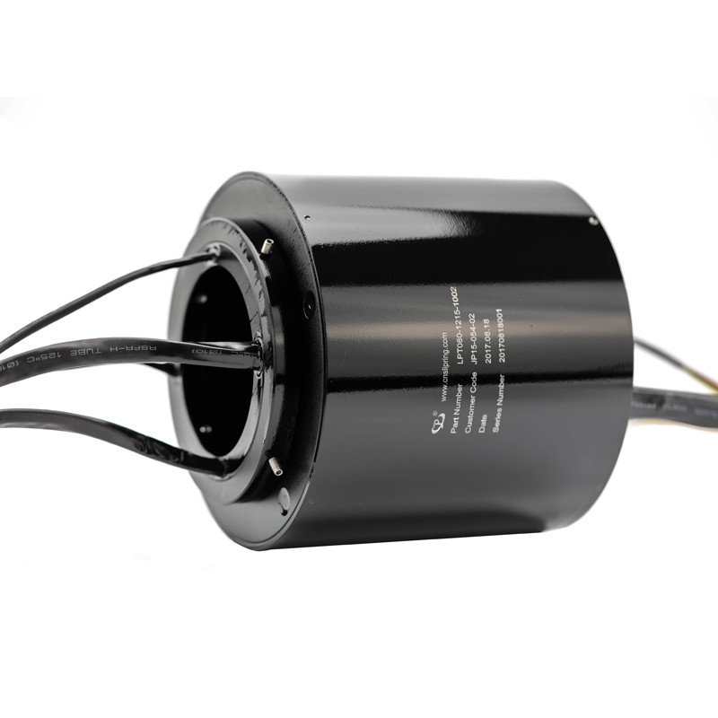 22 Circuits High Precision Rotary Slip Ring Small Resistance Fluctuation 83mm Bore Diameter