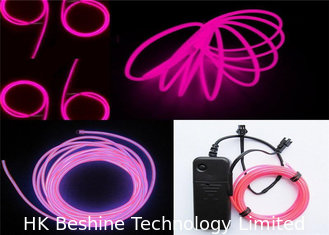 100~150cd.m2 Polar Light 3 Glow EL Wire Purple For Children Placing , Home