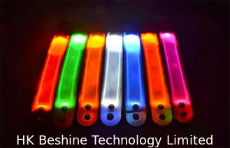 Waterproof LED Flashing Bracelet Replaceable Ultrahigh Bright Lattice Inside