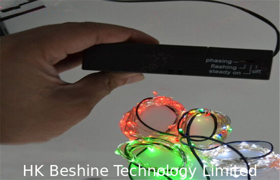 30 Leds Decorative Pink Led String Light Warm White With Timer