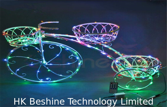 Decorative 10m Led Outdoor String Lighting Yellow For Christmas Tree