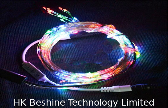 Decorative 10m Led Outdoor String Lighting Yellow For Christmas Tree