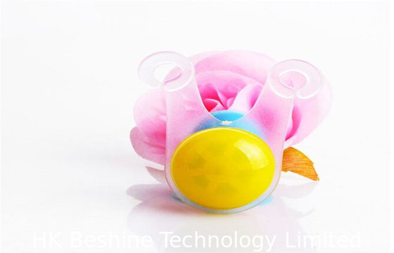 Transparent Silicon Frog Shaped Led Lights Bicycle  , Super Flashing Led Light For Bicycle