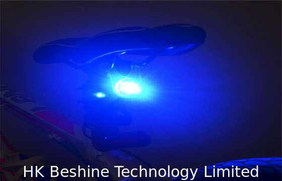 Mini Rubber Flashing Warning Led Bike Lights Bicycle Decorative Hanging Light