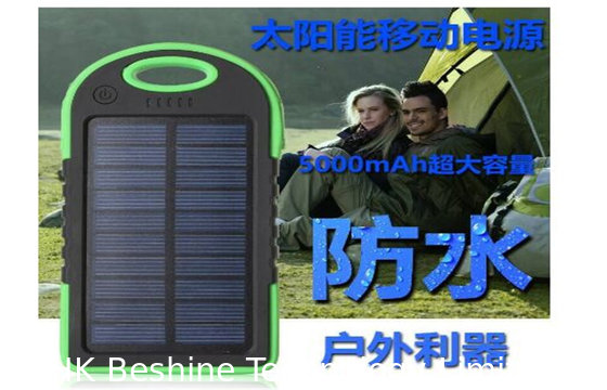 5000MA Electroluminescent Products Solar Portable Charger Power Supply Outdoor Camping