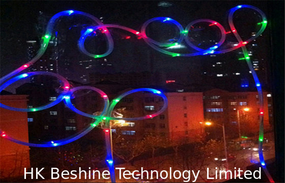 Party Home Holiday Transparent Led Outdoor String Lights With PVC Tube Cover