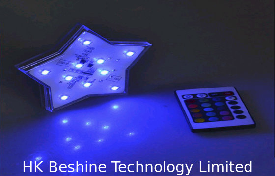 Color Changing Battery Operated El Products Star Led Lights Remote Control