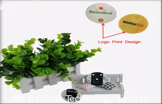 Party Colorful Electroluminescent Products Mini Led Flashing Bottle And Glass Sticker