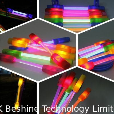 Mini Purple LED Flashing Bike Light On Frame For Cycling Stick On Clothing