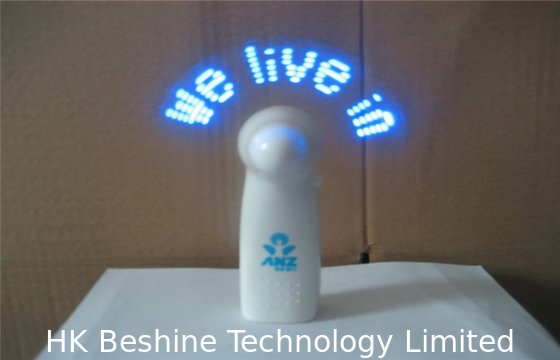 Durable ABS Plastic LED Flashing Fan Compatible With PC , Notebooks And PDA