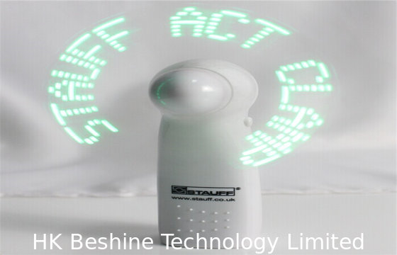 Children's Toy Small Pocket Glossy USB LED Fan With Low Noise For Kids Party