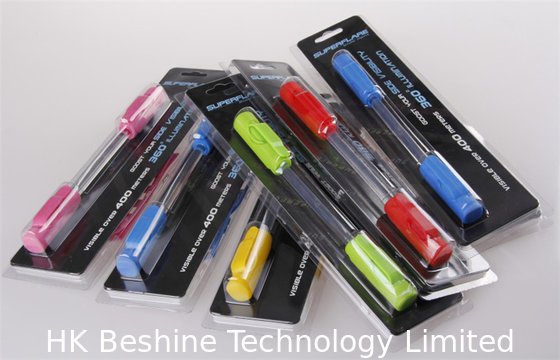 Green LED Fiber Safety Warning Stick / Bicycle LED Lights For Motorcycle Portable