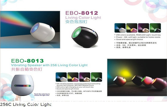 256 Color Changing LED Atmosphere Lamp