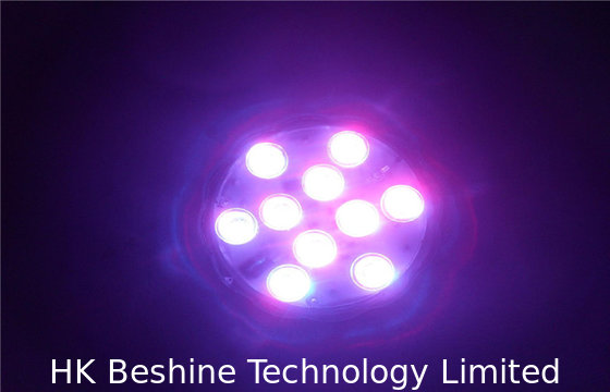 Purple Flashing LED Submersible Lights For Centerpieces / Fountains / Aquarium