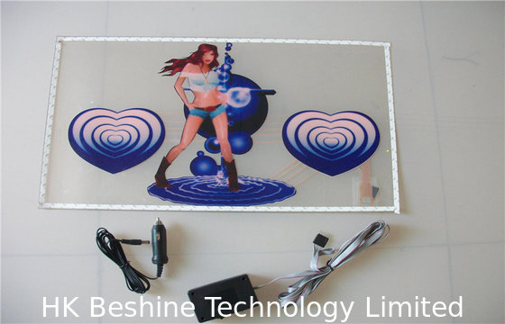 Car Audio Voice Rhythm Light , Sound Music Activated Dancing Car LED Equalizer Sticker