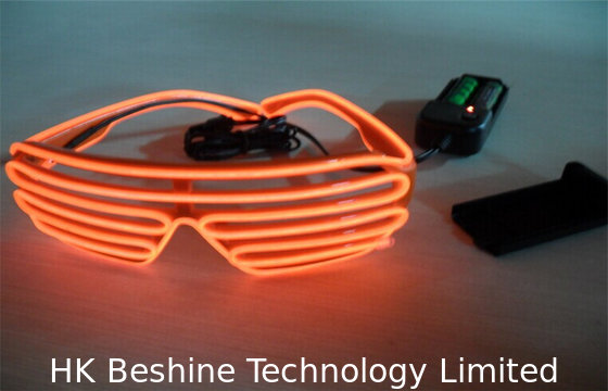 Shutter Shaped El Wire Sunglasses