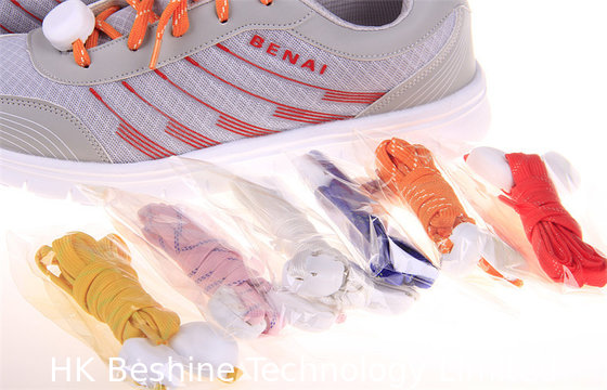 Custom DJ Activity Party Flashing LED Light Up Shoelaces / Ribbon LED Shoe Strings