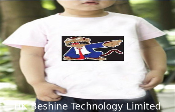 Kids Electroluminescent Products EL Sound Activated T Shirt XS , S , M , L , XL