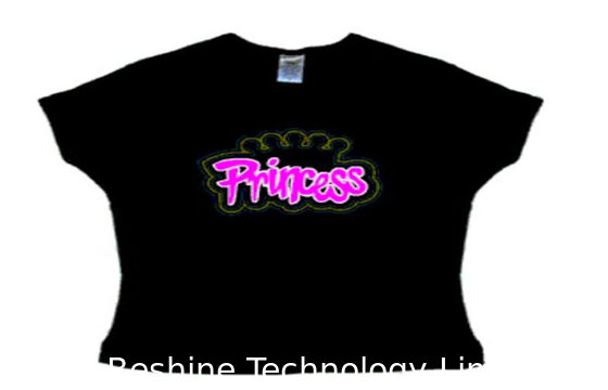 Customized Electroluminescent Products EL Equalizer Panel For Light Up T - Shirt 