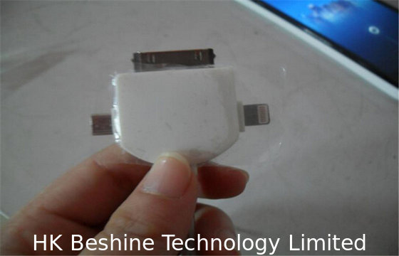 Promotion Electroluminescent Products LED Visible Light Charging Cable 3 USB In One