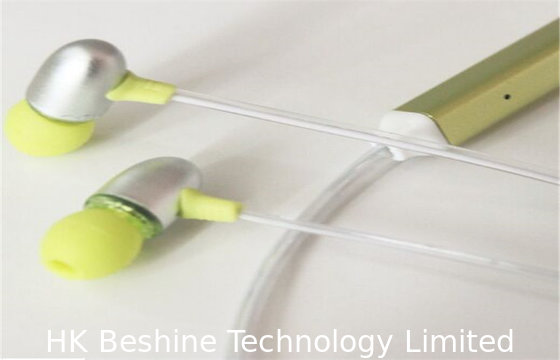 LED Lighting Earphone With USB Charger Cable For Cellphone / Mobile / MP3 4