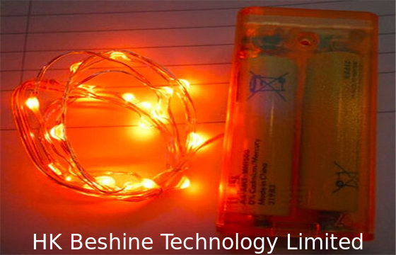 Battery Powered LED Copper String Light