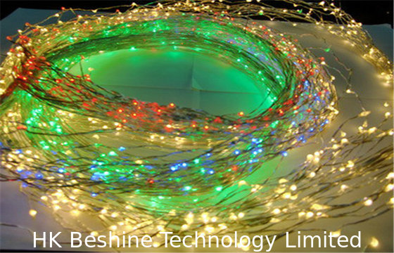 Mini Rechargeable 12V LED String Lights Decoration For Bedroom / Living Room