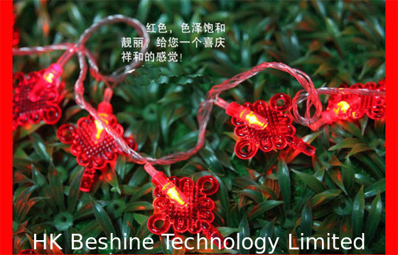 30m 300 Bulb Outdoor Red LED String Lights ROHS CE / LED Fairy String Lights