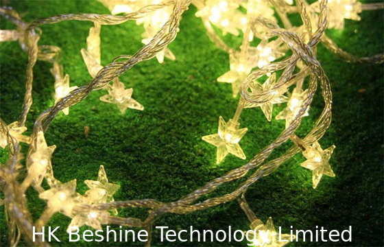 Xmas Party Decoration Remote Control LED Exterior String Light 9cm 10cm 12cm 15cm