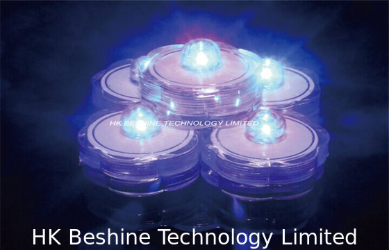 Waterproof  Led Submersible Lights , Mini Led Tea Light  3.0cm x 2.5 cm