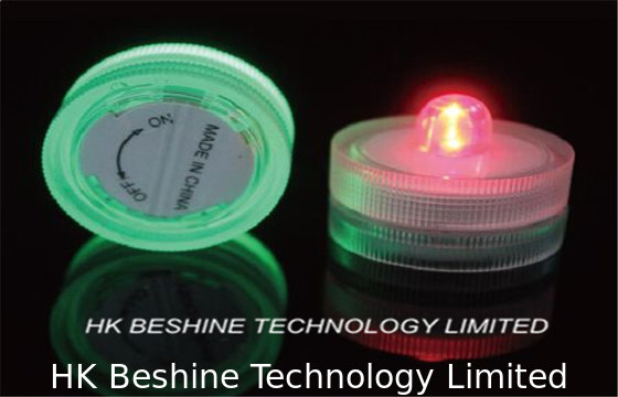 Round / Flower Shape Submersible Led Light For Wedding Decoration