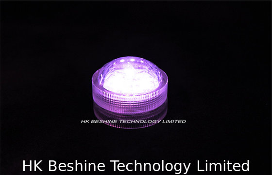 Small Submersible water activated Led Floating Tea Lights Ultra Brightness