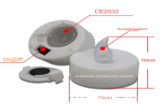 LED Submersible Ligh Multi-color , Electronic Flashing LED Candle Lights