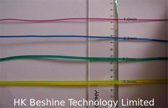 Exhibition Lighting Up EL Neon Rope Light Decorative For Garment