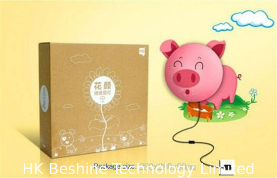 Decoration 3D Cartoon Wallpaper Childrens Night Light Eco-friendly