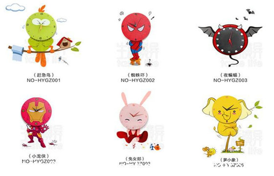 Decoration 3D Cartoon Wallpaper Childrens Night Light Eco-friendly