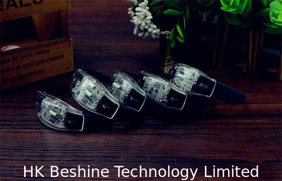 High Transparency Led Flashing Bracelet Silicone For Holidays