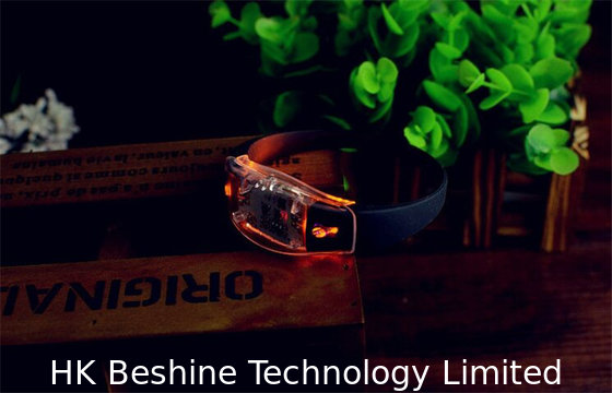 10 Inches Led Flashing Bracelet / Motion Sensor Bracelet Large Size