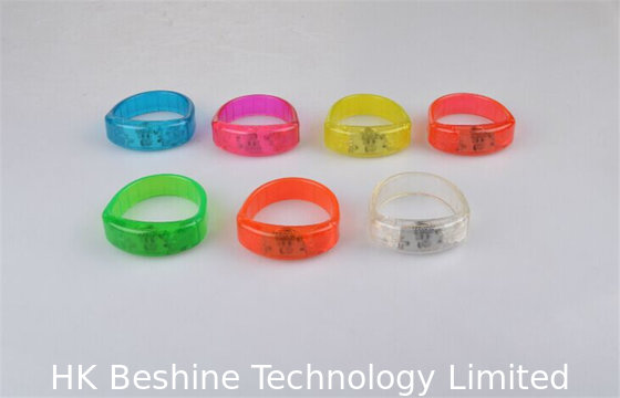 Music Sensor LED Glow Stick Bracelets / Flashing Bracelets Personalized