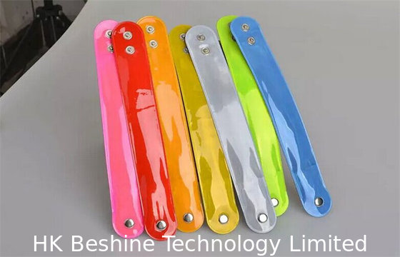 Sports Splashproof Flashing LED Bracelets , 22cm LED light up bracelets