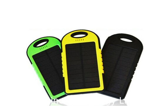 5000MA Electroluminescent Products Solar Portable Charger Power Supply Outdoor Camping