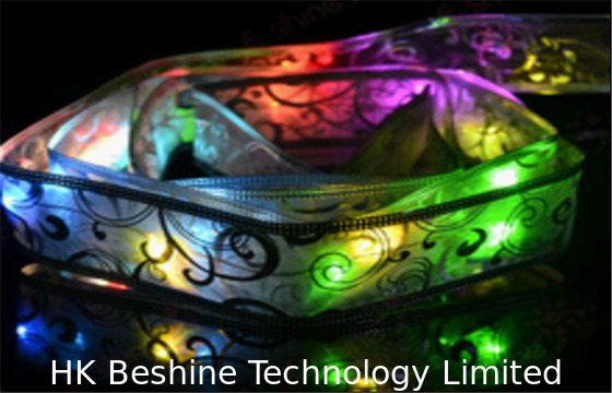 RGB Fexible Garden String Lights Brightness Waterproof For Decoration