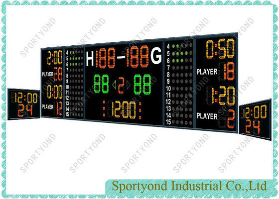 LED Digital Sports High School Basketball Scoreboard For Basketball Game